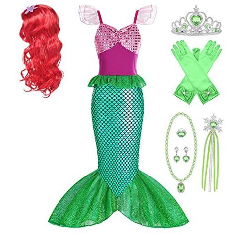 Ofertas Disfraz Ariel Sirenita Las Mejores Rebajas En Cosplays Y Disfraces De