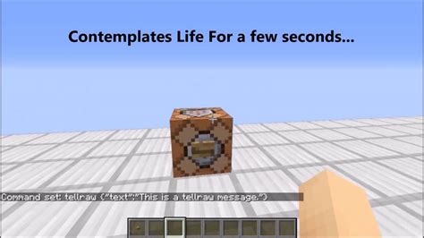 Basic Tellraw Command Tutorial Minecraft 1 10 2 Youtube