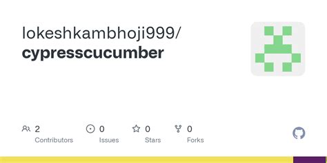 Github Lokeshkambhoji999cypresscucumber