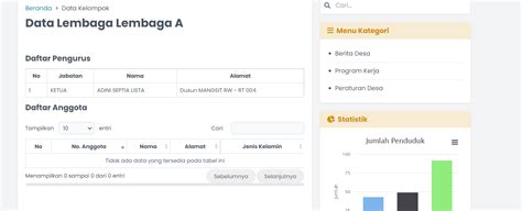 Buat Wajib Isi Pada Kode Lembaga And Merubah Parameter Menu Lembaga Agar Tidak Melekat Dengan Nama