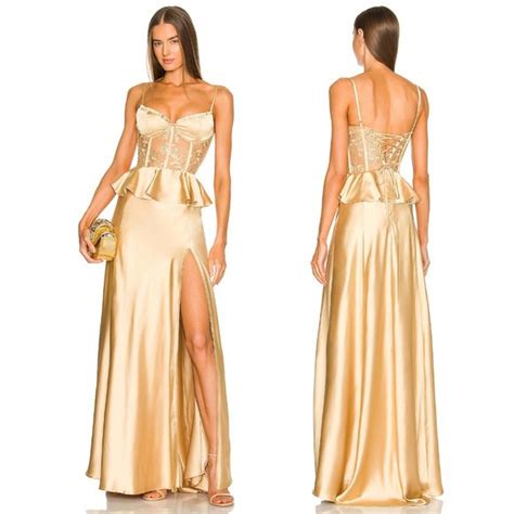 V Chapman Dresses New V Chapman Dianthus Dress Warm Sand Gold Lace