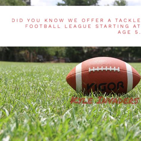 Kyle Invaders Youth Football And Cheerleading Home Facebook