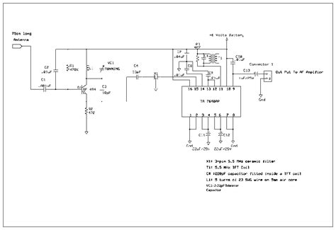 Fm Receiver Circuit Using Ic Cd1619cp At Tayla Currey Blog
