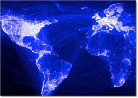 Inspiring Big Data Visualization Examples Amazing Maps Data Visualization Facebook Users