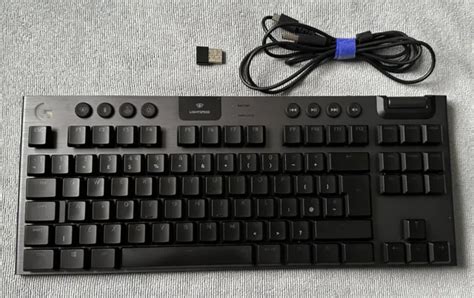 Logitech G915 Tkl Wireless Gaming Tactile Keyboard Uk English Qwerty Carbon £79 99