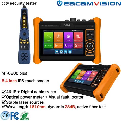Mt 6500 Plus Fiber Cable Tester With Otdr Cctv Monitor Cctv Security