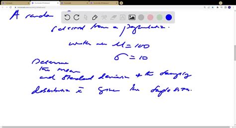 Solved Suppose Random Variable X Follows A Normal Distribution With