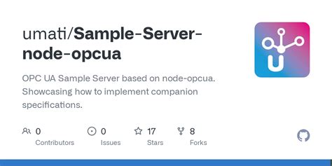 GitHub Umati Sample Server Node Opcua OPC UA Sample Server Based On Node Opcua Showcasing