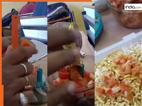 Class Ka Video पढ़ने की बजाय क्लास में भेल बनाने लगा छात्र फिर जो हुआ