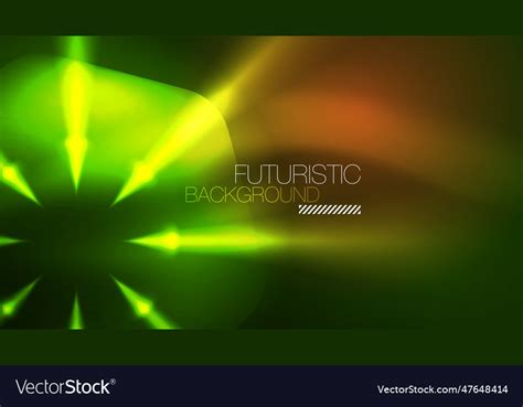 Technology Digital Neon Abstract Background Vector Image