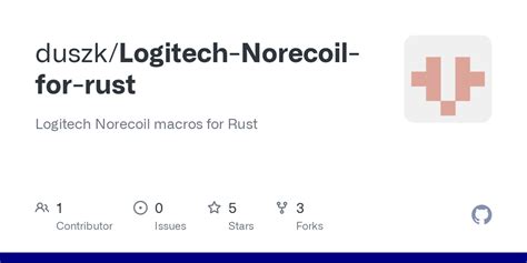 GitHub Duszk Logitech Norecoil For Rust Logitech Norecoil Macros For Rust