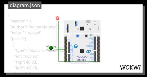 STM Blink Wokwi ESP STM Arduino Simulator