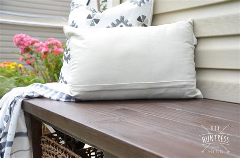 DIY Rustic X Bench With Shelf Kreg Tool