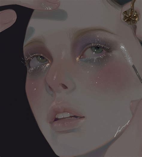 둡 반짝🧂 ⠀ ⠀ Brush 둡 인물화 브러시 100종 ⠀ 아이패드드로잉 프로크리에이트 글리터 그림연습 Digitalart Instagram