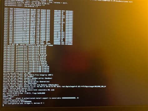 catalina stuck at applenvme assert failed apfs module start 1683