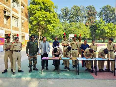 Gjimt Ncc Unit Celebrates International Year Of Millets Gian Jyoti