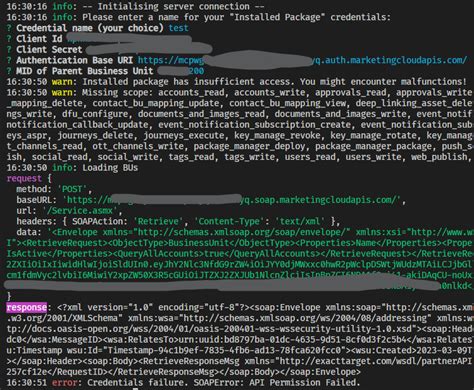 Bug Mcdev Init Fails If Installed Package Has Insufficient Privileges