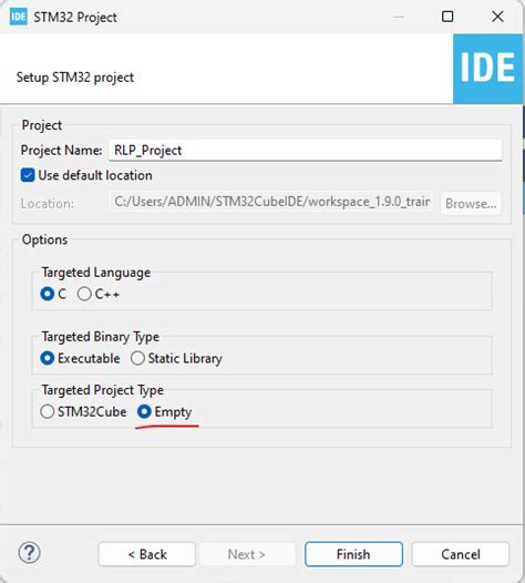 Create An Stm32 Bare Metal Project — Deslab Stm32 Training Documentation