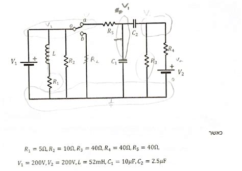 Solved Given The Circuit And Parameters Above Ignore All Chegg