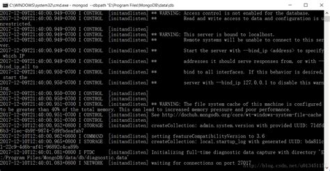 【mongodb】 Dbpath的作用及如何以windows Service的方式启动mongodb Csdn博客