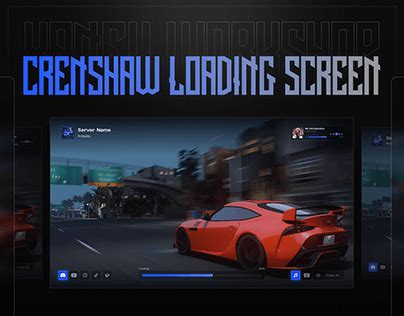 Loading Screen Fivem Projects Photos Videos Logos Illustrations And Branding Behance