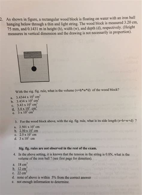 Solved As Shown In Figure A Rectangular Wood Block Is Chegg