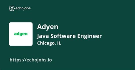 Adyen Is Hiring Java Software Engineer Chicago Il Postgresql Api