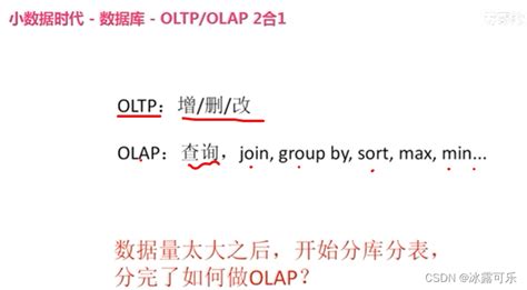 处理大数据的基础架构，oltp和olap的区别，数据库与hadoop、spark、hive和flink大数据技术 hadoop loap数据库
