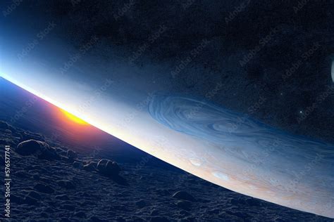 360 Degree Europa Surface Mysterious Icy Moon Of Jupiter 360 Degree Europa Surface Mysterious Icy Moon Of Jupiter