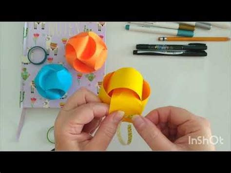Full Photo Tutorial How To Make A Pretty Paper Orb Paper Crafts Easy Diy Crafts Paper