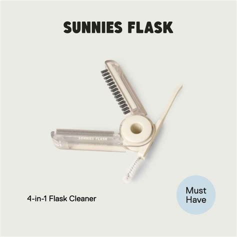 Sunnies Flask Cleaner 4 In 1 Water Bottle Cleaning Brush Lazada Ph