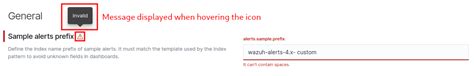 Custom Branding Add Validation To The Plugin S Settings Issue Wazuh Wazuh Dashboard