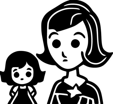 Logotipo vectorial de alta calidad de mamá ilustración vectorial ideal