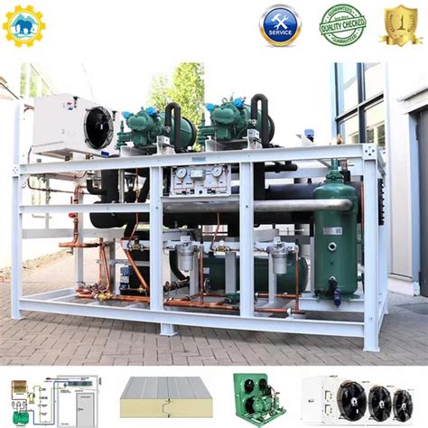 Multi Compressor Refrigeration Equipment Reciprocating Compressor Condenser And Condensing Unit