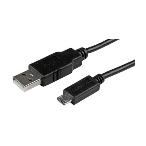 Startech Com Usbaub Mbk Micro Usb Cable M M M Rapid Electronics