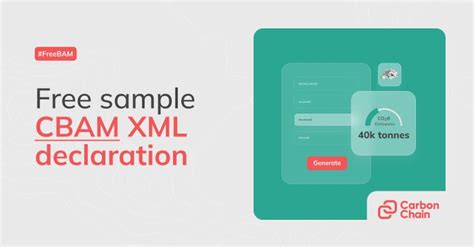 Cbam Xml Declaration Generator Carbonchain