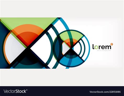 Abstract Colorful Circles Background Royalty Free Vector