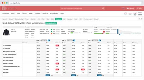 Full Control Over The Process From Fabric To Sales With New Plm Module Itsperfect