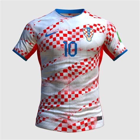 Croatia 2026 World Cup Home Kit Concept Fifa Kit Creator Showcase