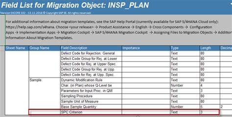 S4hana Migration Cockpit How To Modify Migration Object Template File