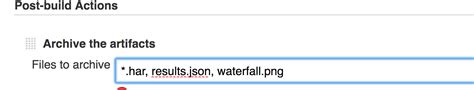 testing for application front end performance with web page test