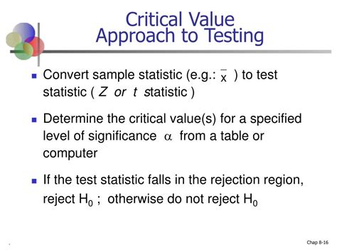 Ppt Chapter 8 Introduction To Hypothesis Testing Powerpoint Presentation Id 379584