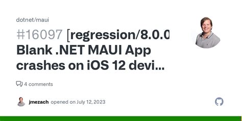 [regression 8 0 0] blank maui app crashes on ios 12 device with