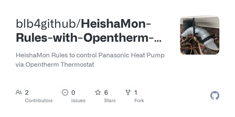 Github Blb4githubheishamon Rules With Opentherm Thermostat Heishamon Rules To Control