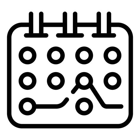 Flexible Program Icon Outline Style Vector Art At Vecteezy