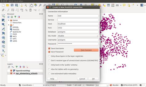 Cant Connect Docker Postgis Container To Qgis Geographic Information