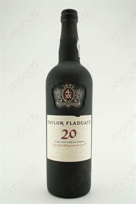 Taylor Fladgate 20 Year Old Tawny Porto 750ml Morewines