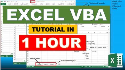 Vba Excel Colors Vba And Vbnet Tutorials Education Excel Vba