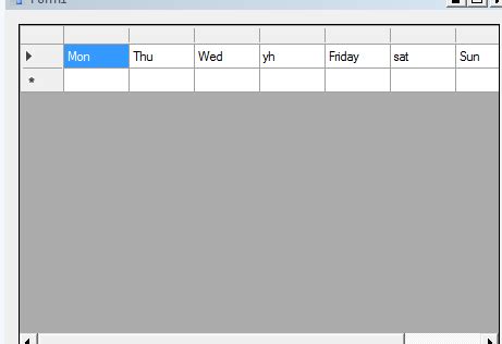 C String Array To Datagridview Stack Overflow