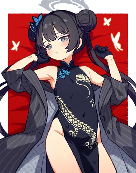 Onyhakase Kisaki Blue Archive Blue Archive 1girl Armpits Bare